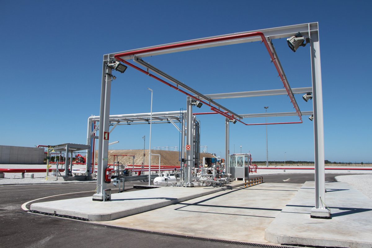 LPG Fuel Storage Terminal in Aveiro Harbour - Teixeira Duarte Construção