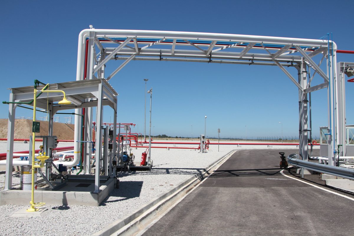 LPG Fuel Storage Terminal in Aveiro Harbour - Teixeira Duarte Construção