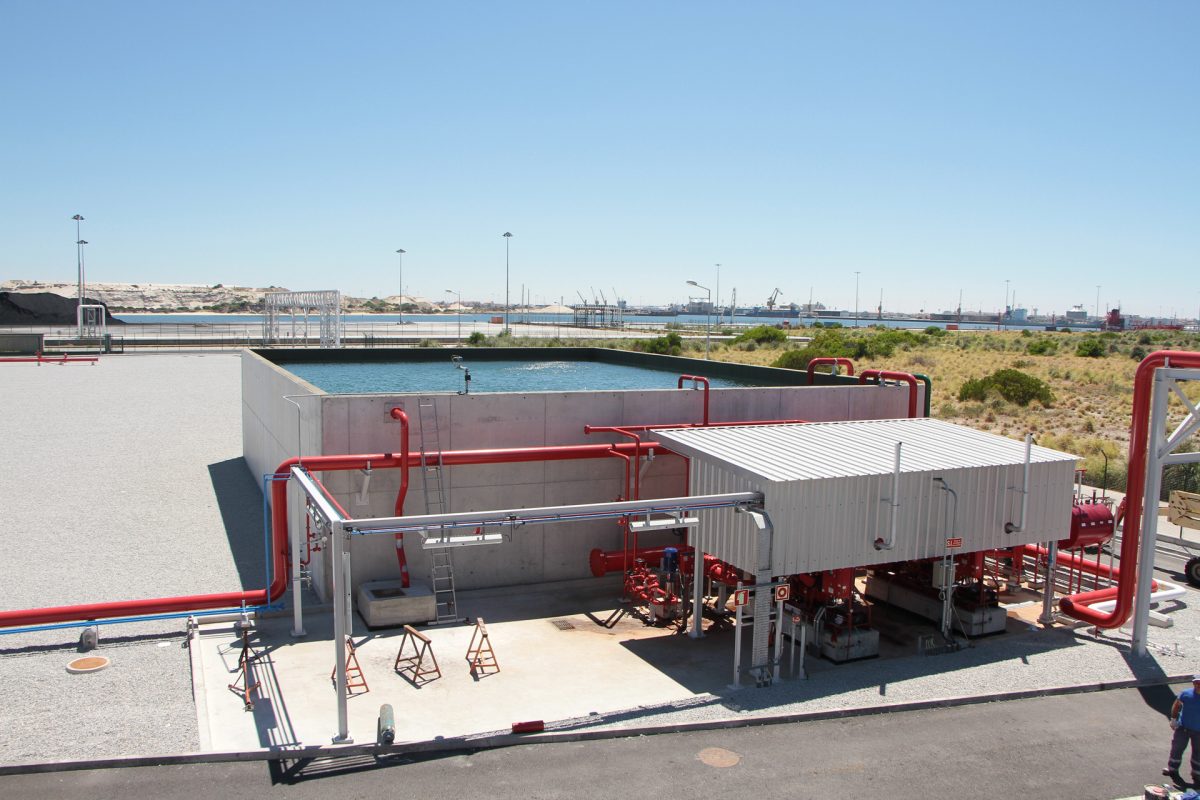 LPG Fuel Storage Terminal in Aveiro Harbour - Teixeira Duarte Construção