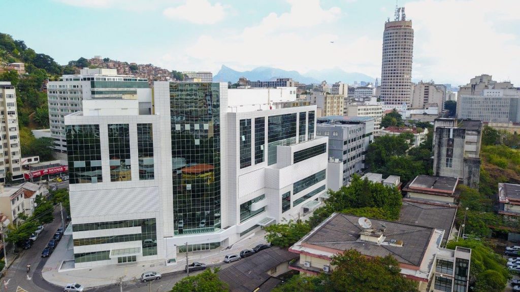 Construção do CHN - Complexo Hospitalar de Niterói - Teixeira Duarte ...
