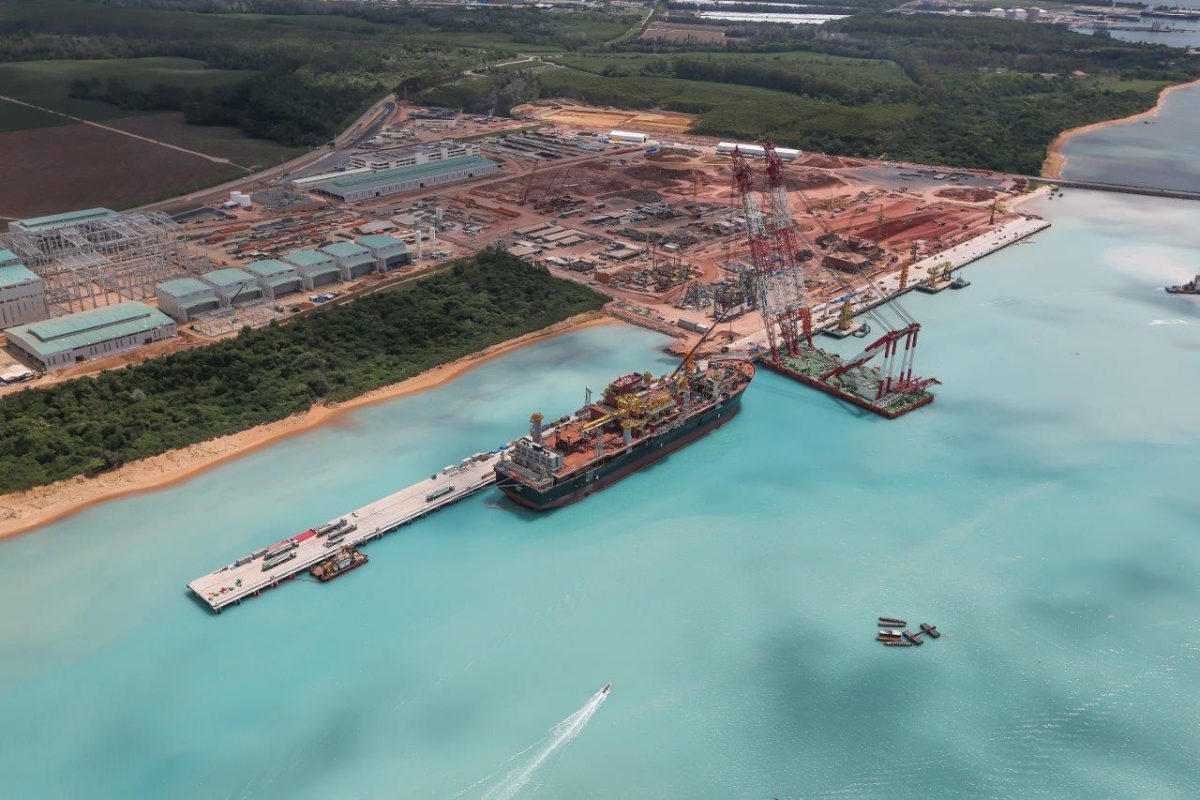 Jurong Aracruz Shipyard Infrastructure Works | Teixeira Duarte Construção
